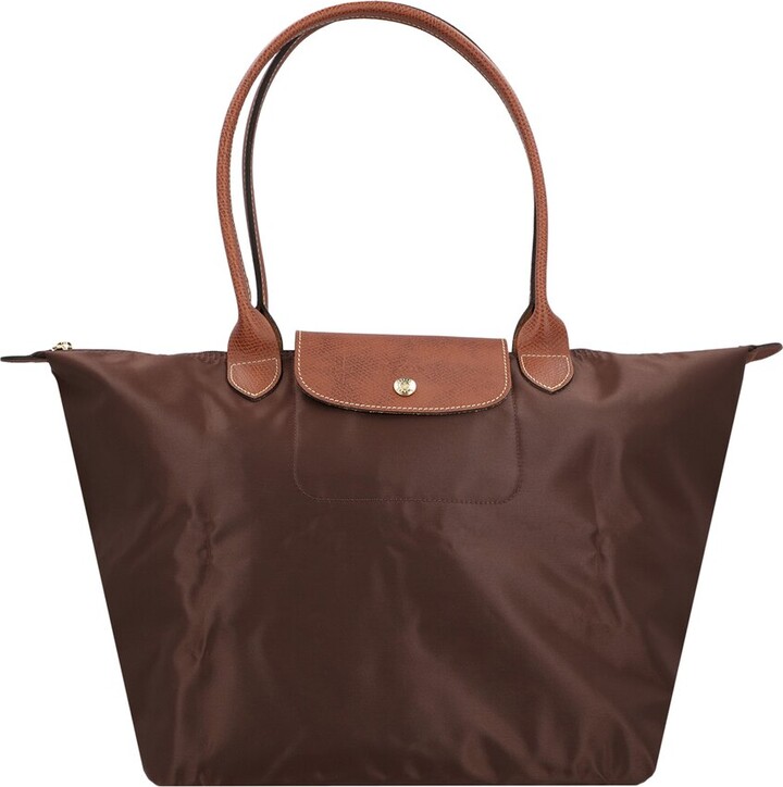 Longchamp Le Pliage Original Large Canvas & Leather Tote - ShopStyle ...
