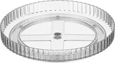 mDesign Fluted Lazy Susan Turntable Spinner for Kitchen Organizing ...