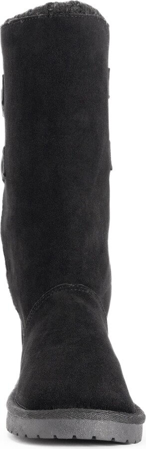 Muk Luks Jean Water-Resistant Faux Fur Buckle Boot - ShopStyle