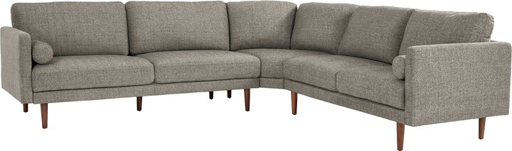 Inspire Q Oana Mid-Century L-shape Sectional Sofa by Modern - ShopStyle