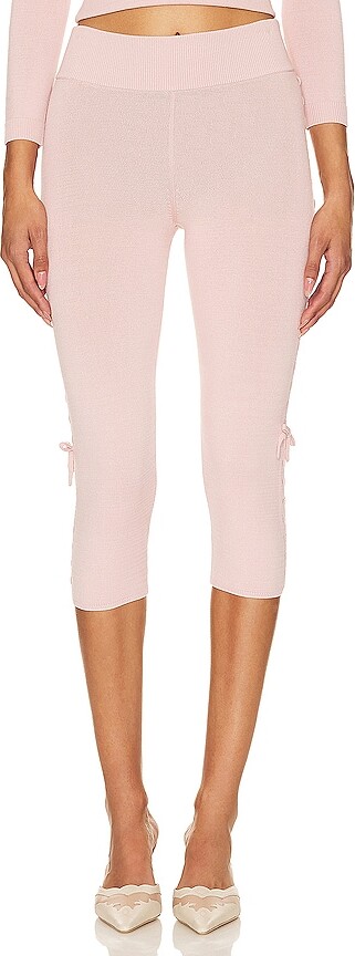 LOBA Callias Knit Capri - ShopStyle Cropped Pants
