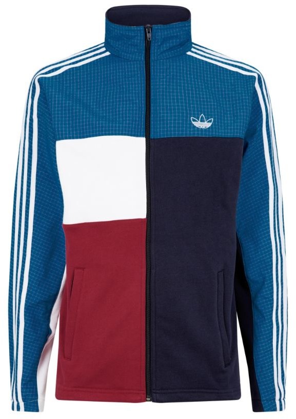 adidas Grid Block Windbreaker Jacket - ShopStyle Outerwear