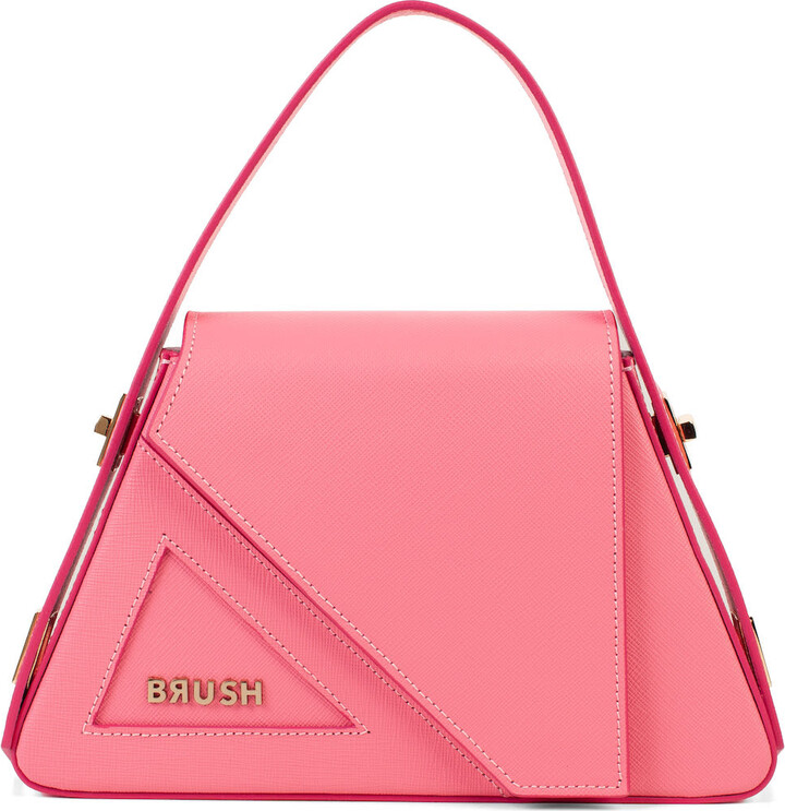 Brush by Mg Baby Ruler Light Pink Leather Bag - ShopStyle