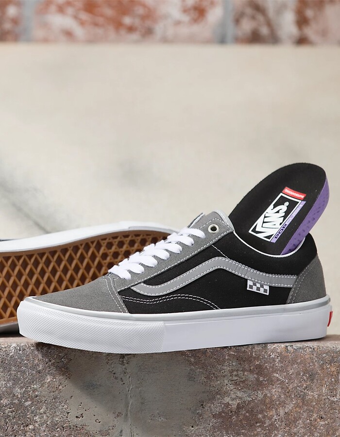 Vans Reflective Skate Old Skool Mens Shoes - ShopStyle