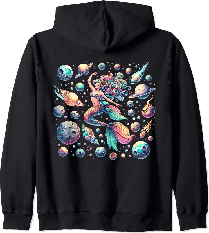 Galactic Mermaids - Celestial Sea Fantasy Tees Cosmic Siren Tee ...