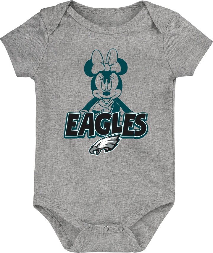 NFL x Disney Minnie Mouse Ready Set Go Philadelphia Eagles Bodysuit ...