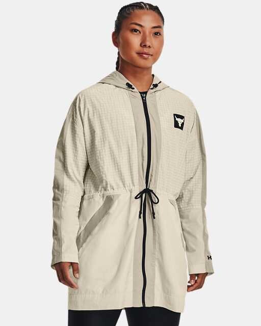 Under Armour Women's Project Rock Woven Jacket - ShopStyle