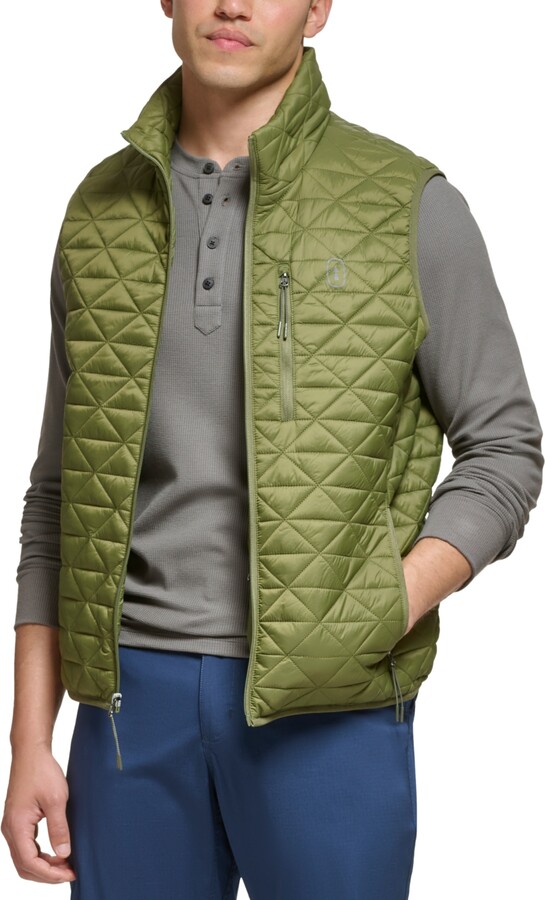Bass Outdoor Men's Delta Diamond Quilted Packable Puffer Vest - ShopStyle