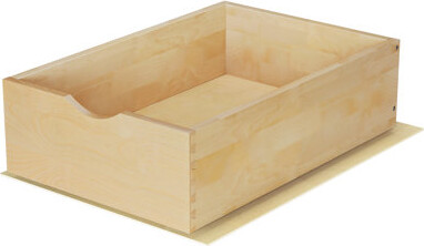 Latitude Run Muya Slide-Out Birch Drawer Soft Close Rails With Fixed ...