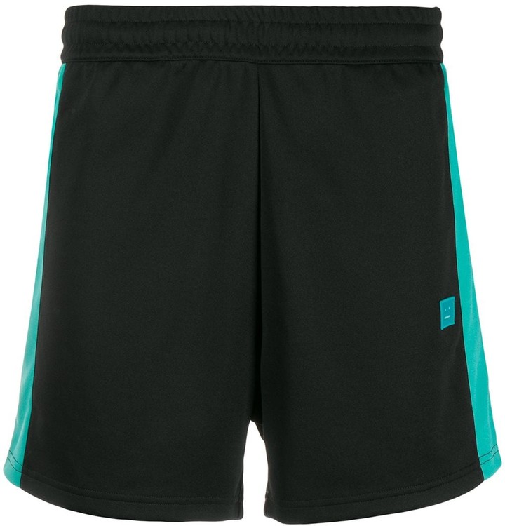 Acne Studios Side-Stripe Shorts - ShopStyle