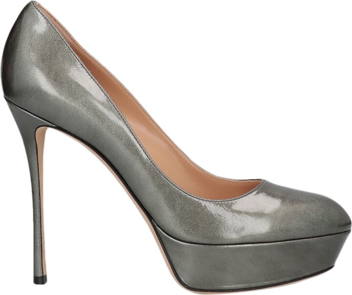 Sergio Rossi Pumps Sage Green - ShopStyle