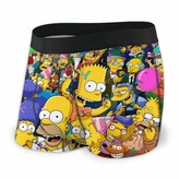 Kalinanai The Simpsons Men's Boxer Briefs Soft Underwear for Men Boys ...
