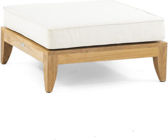 Westminster Teak 34" Wide Sunbrella Symmetrical Modular Corner ...