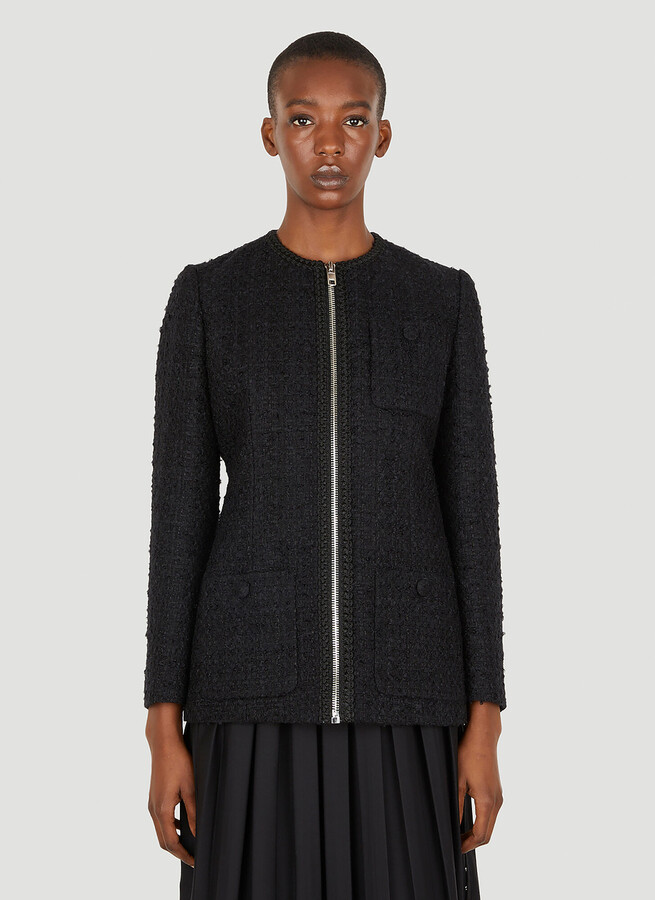 Gucci Tweed Jacket in Black - ShopStyle