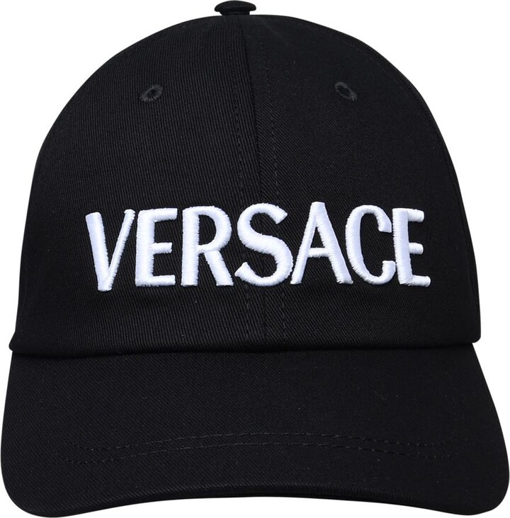 Versace Cap Logo Writing - ShopStyle Hats