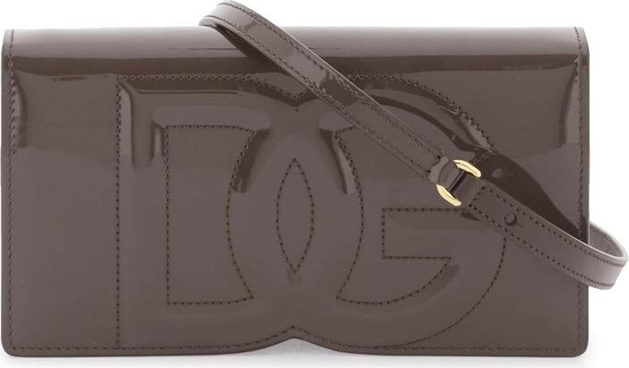 Dolce & Gabbana mini 'dg logo' bag in patent leather - ShopStyle