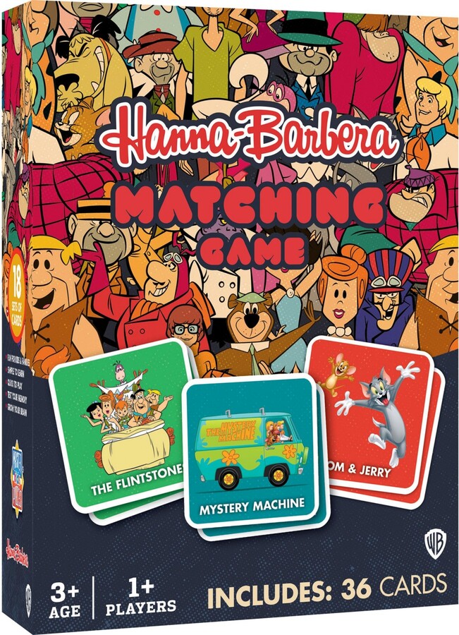 Masterpieces Officially Licensed Hanna-Barbera Matching Game for Kids ...