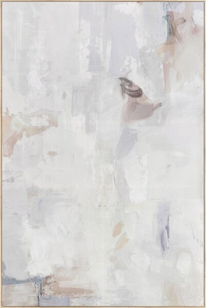 Threshold designed w/Studio McGee 58" x 38" Tonal Abstract Framed ...