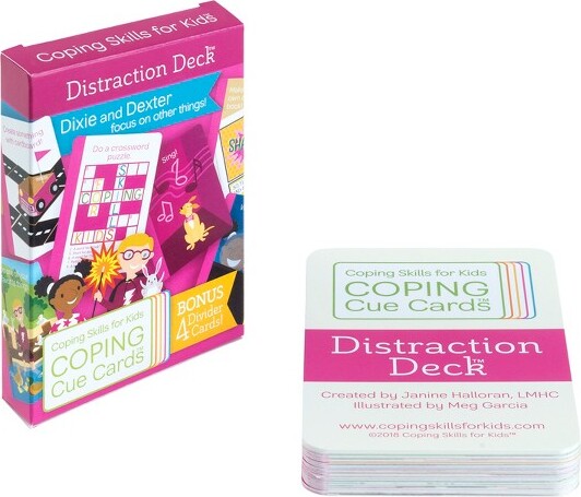 Coping Skills for Kids Coping Cue Cards Distraction Deck - ShopStyle