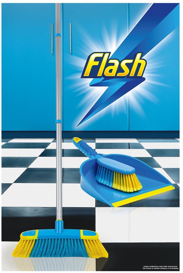 Flash Brush with Dustpan and Brush - ShopStyle Home Office Accessories