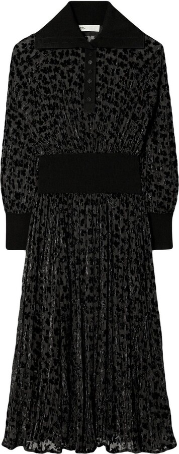 Tory Burch Velvet Devore dress - ShopStyle