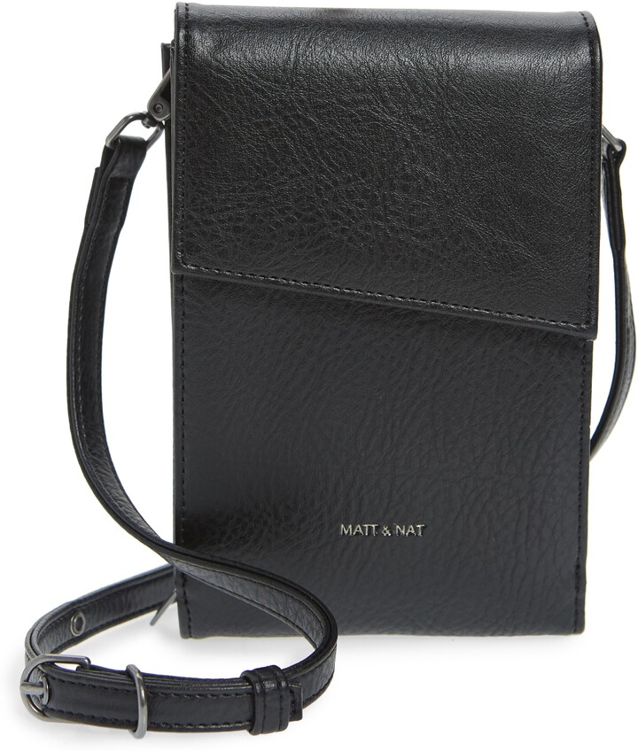 Matt & Nat Met Vegan Leather Crossbody Wallet - ShopStyle Shoulder Bags