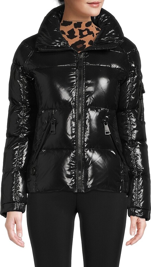 SAM. Freestyle Metallic Down Nylon Puffer Jacket - ShopStyle