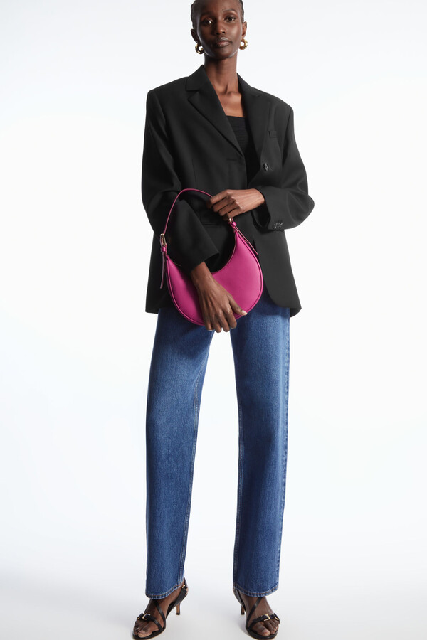 COS Mini Leather Crescent Bag - ShopStyle