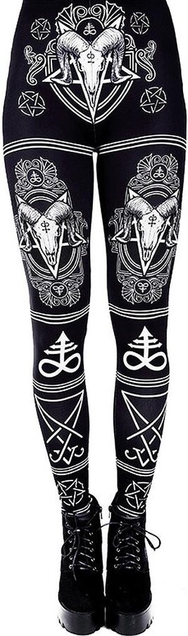 Restyle Clothing Restyle Gothic Occult Fashion Women's Black Satanic ...