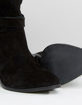 ASOS ELISHIA Suede Slouch Ankle Boots - ShopStyle