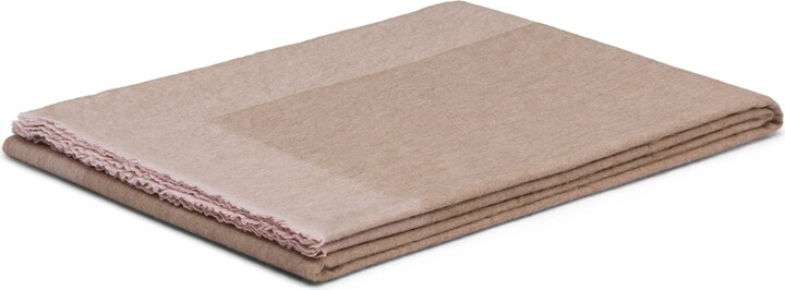 Begg x Co Cashmere Arran Border Blanket - ShopStyle