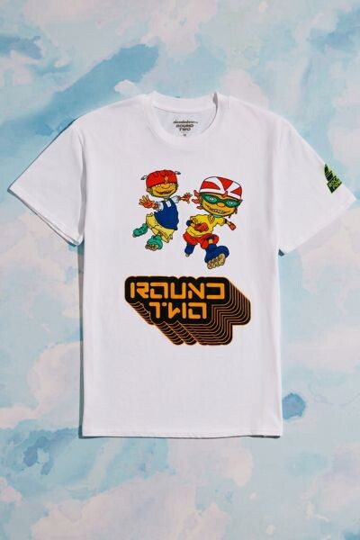 Round Two X Nickelodeon UO Exclusive Rocket Power Tee - ShopStyle T-shirts