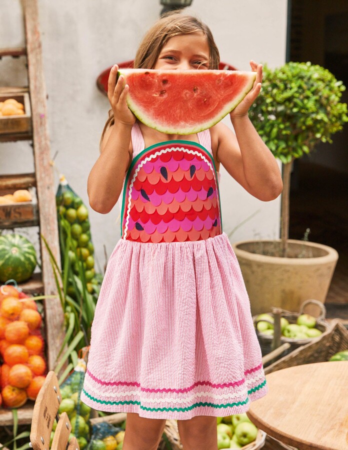 Boden Watermelon Embellished Dress - ShopStyle