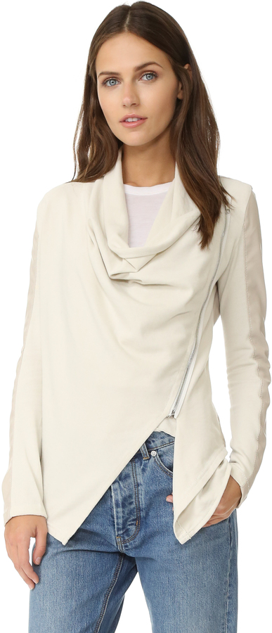 Blank Cowl Neck Jacket - ShopStyle