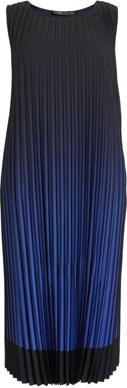 Marina Rinaldi Pleated Midi Dress - ShopStyle