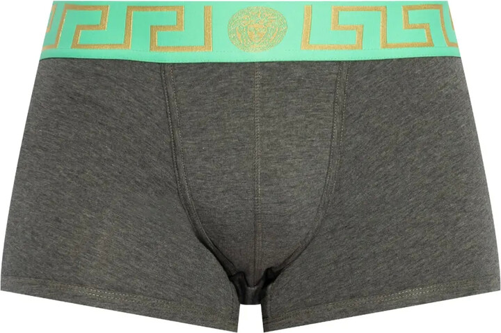 Versace Greca Border boxers - ShopStyle