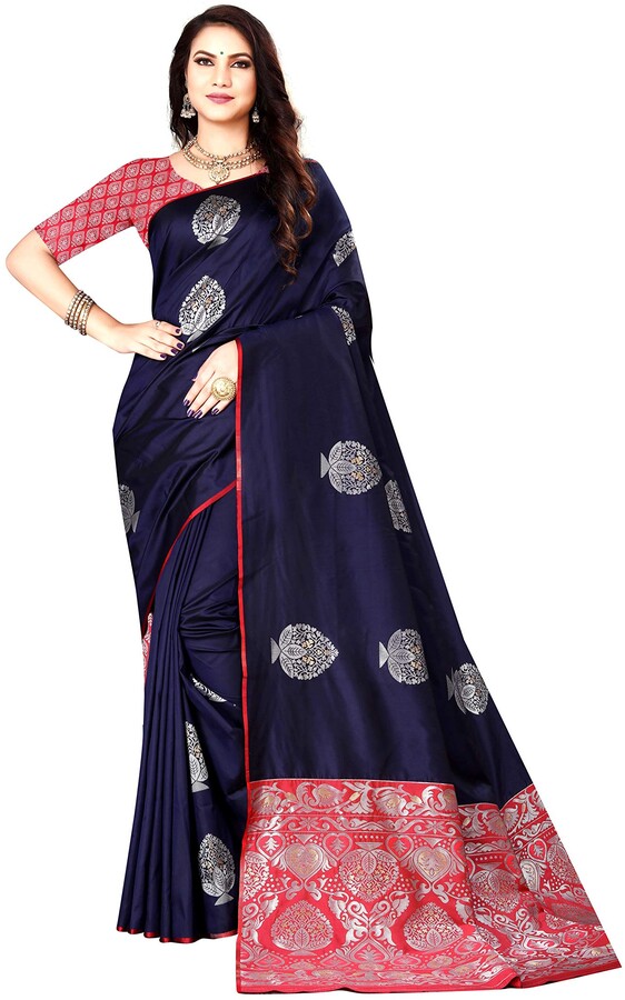 D'VINS FASHION women Designer Soft Kanchipuram Silk Saree with ...