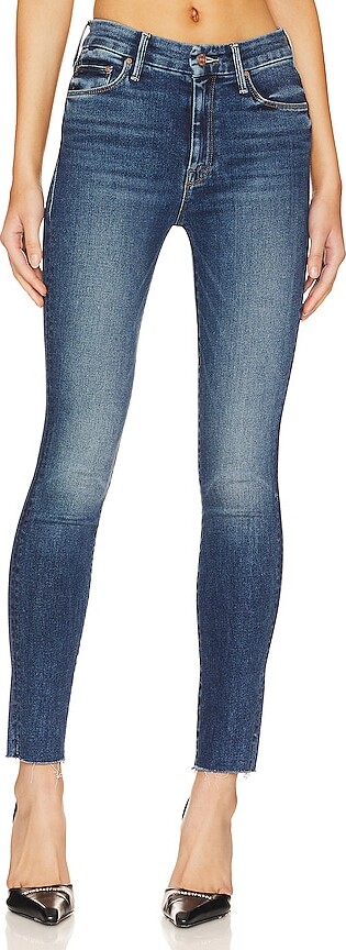 Mother The Looker Ankle Fray - ShopStyle Skinny Jeans