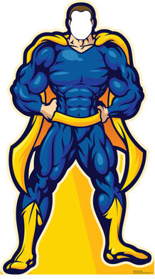 Advanced Graphics Stand-Ins Super Hero Life Size Cardboard Standup ...