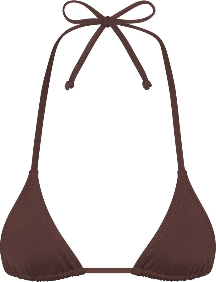 Swim Micro Triangle Top | Cocoa - ShopStyle