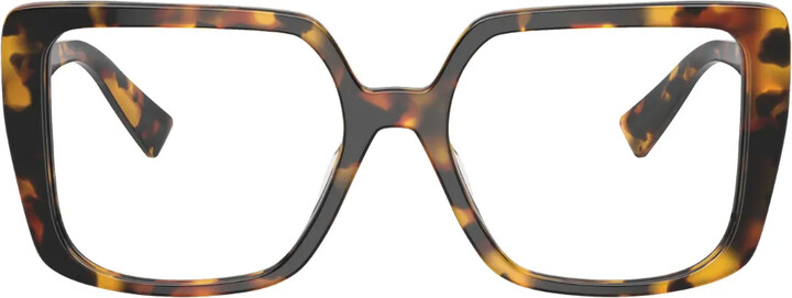Miu Miu Eyewear Oversize-Frame Glasses - ShopStyle Eyeglasses