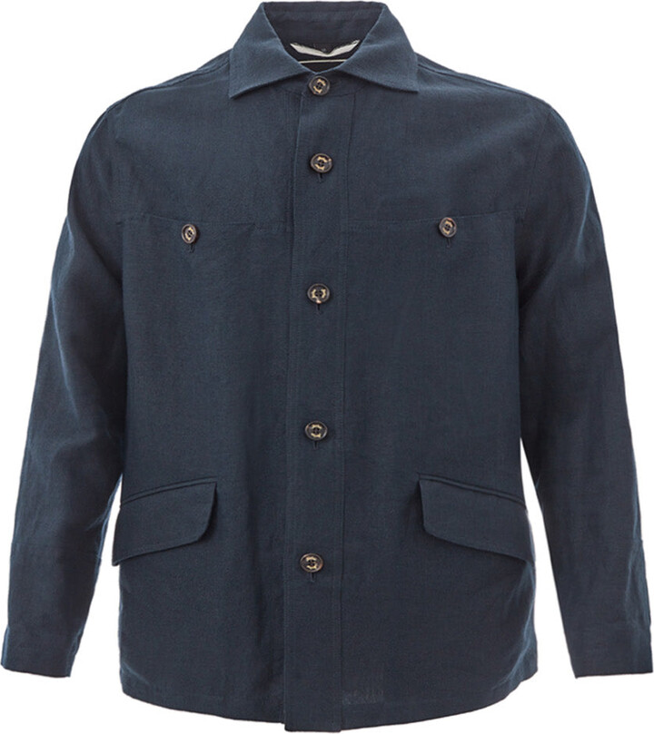 Sealup Linen Men's Jacket - ShopStyle Outerwear