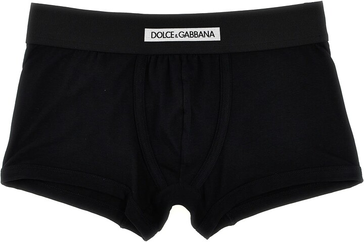 Dolce & Gabbana Logo Boxer Shorts - ShopStyle
