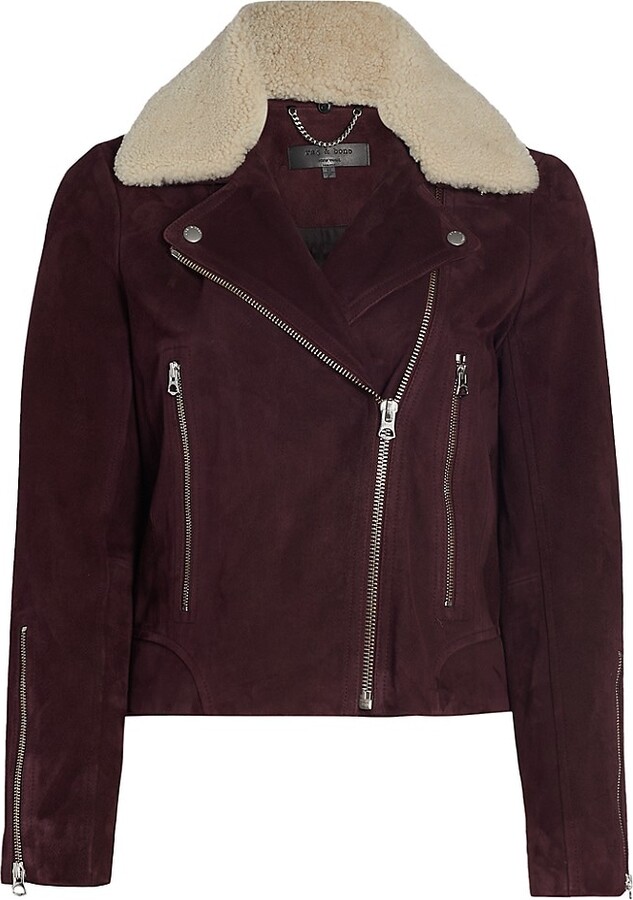 Rag & Bone Mack Suede Jacket - ShopStyle