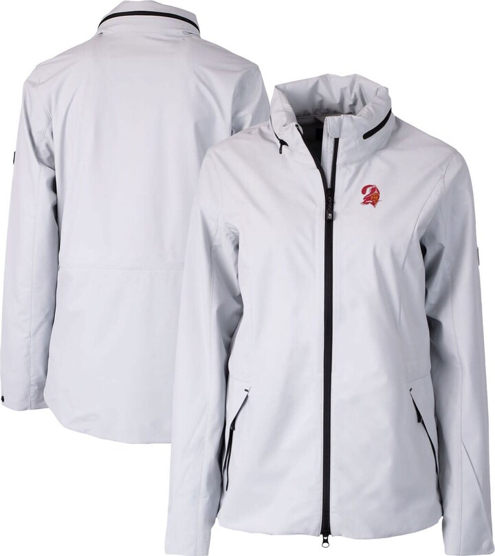 Cutter & Buck Women's Gray Tampa Bay Buccaneers Throwback Logo Vapor ...
