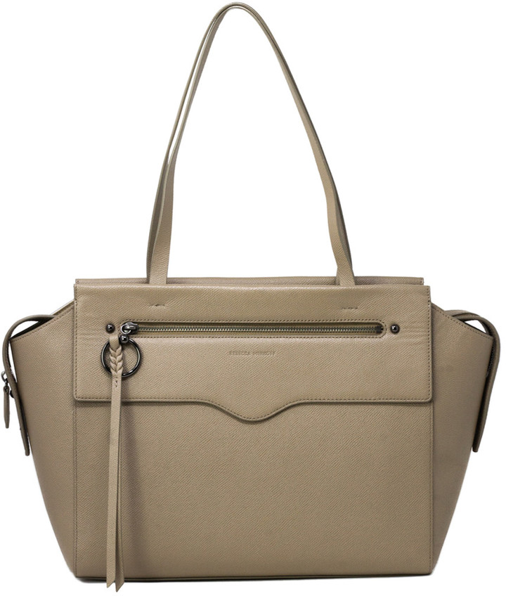 Rebecca Minkoff Gabby Leather Tote - ShopStyle Shoulder Bags