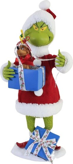 Possible Dreams 13.5 Inch Grinch With Max Dr Seuss Figurines - ShopStyle