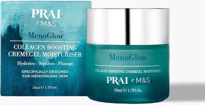 PRAI Menoglow Collagen Boosting Cremegel Moisturiser 50ml - ShopStyle ...