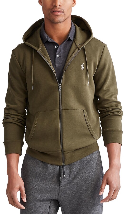 Polo Ralph Lauren Double Knit Tech Zip-up Hoodie - ShopStyle