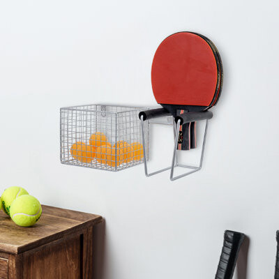 MyGift Home Gym Wall Mounted Table Tennis Ball Rack - ShopStyle